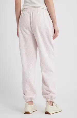 LoveShackFancy Lillia Ribbon Print Sweatpants