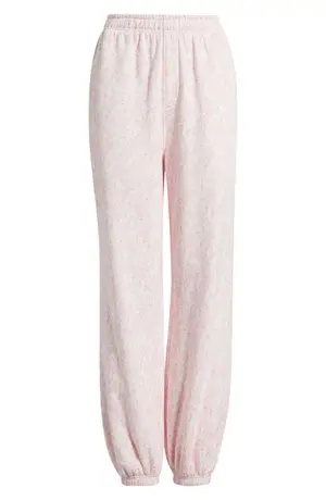 LoveShackFancy Lillia Ribbon Print Sweatpants