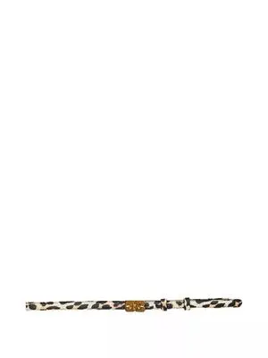 GANNI Kat Printed Belt - Neutrals