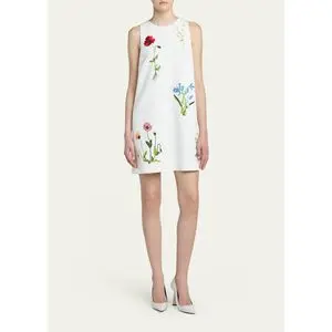 Stella McCartney Fringe-trim Sleeveless Dress