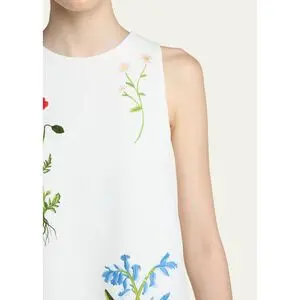 Stella McCartney Fringe-trim Sleeveless Dress