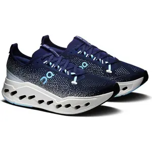 On Cloudsurfer Max Running Sneakers - Midnight/ivory