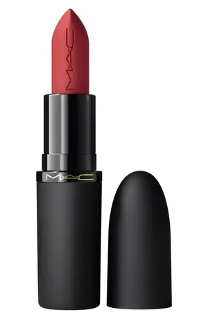 MAC COSMETICS Powder Kiss Hazy Matte Lipstick Dubonnet Buzz