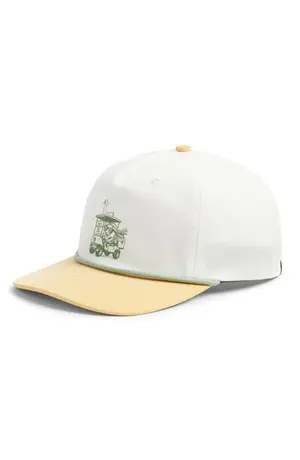 SWANNIES Caddy Snapback Baseball Cap - Gold