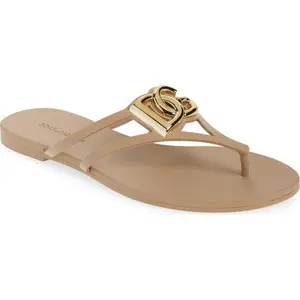 Dolce & Gabbana Logo Flip Flop