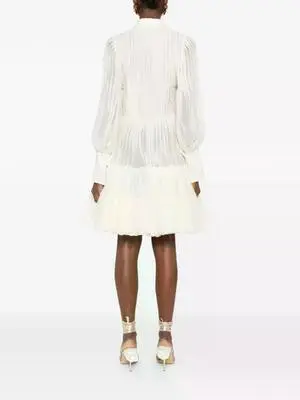 Ermanno Scervino Pleated Mini Dress