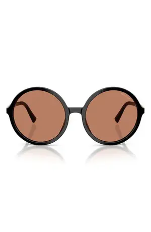 Miu Miu 59mm Round Frame Sunglasses