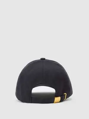 REISS Leila Linen Baseball Cap