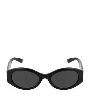 Balenciaga Nano Round Sunglasses - Black