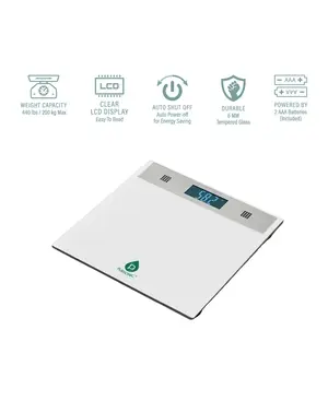 PURSONIC Bilingual Talking Bathroom Scale – Precision Meets Convenience