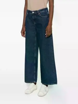 Gant Button-fastening Wide Leg Jeans