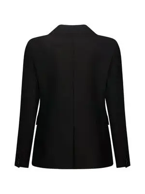 Max Mara Notched-lapel Blazer - Black