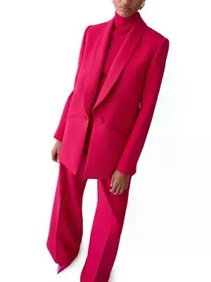 Carolina Herrera Single-breasted Shawl-collar Blazer