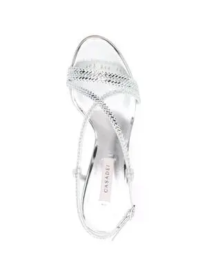 Casadei Criss-cross Strap Sandals