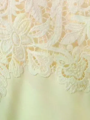La DoubleJ Lace-paneled Blouse