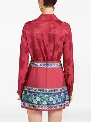 La DoubleJ Floral Pattern Shirt