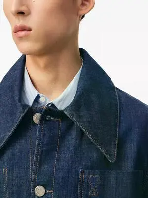 AMI Paris De Coeur Oversized Overshirt