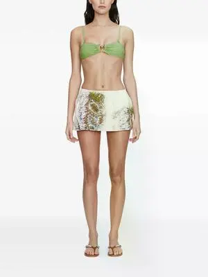 Christopher Esber Absence Crushed Micro Skirt