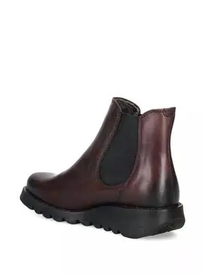 Fly London Leather Chelsea Boots