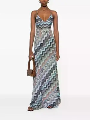 Missoni Chevron Strap Maxi Dress