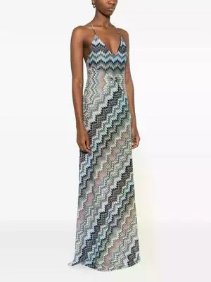 Missoni Chevron Strap Maxi Dress