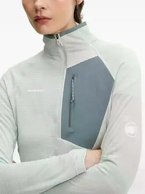 MAMMUT High Neck Zip Detail Sweatshirt
