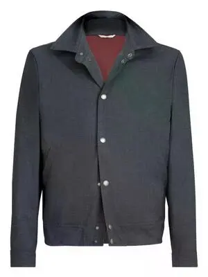 Brunello Cucinelli Bonded Virgin Wool Fresco Jacket