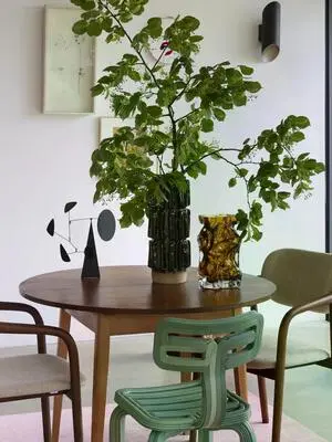 POLSPOTTEN Structure Textured Ceramic Vase