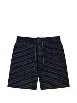 Kith Mason Flocked Monogram Shorts