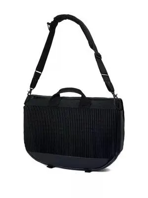 PORTER-YOSHIDA & CO Buckle Strap Messenger Bag - Black