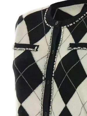 KAOS Stone-embellished Cardigan