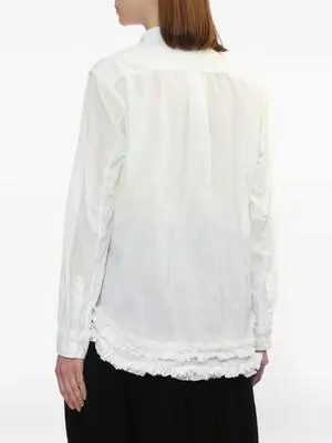BLACK COMME DES GARÇONS Ruffled Collared Shirt