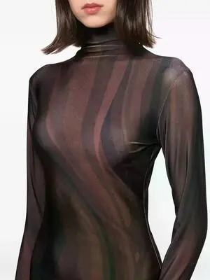 ATU BODY COUTURE Printed Maxi Dress