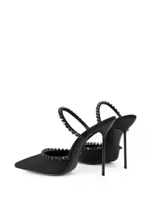 Paris Texas Lidia Crystal-embellished Mules