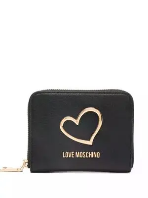 Moschino Heart Portafogli Wallet - Black