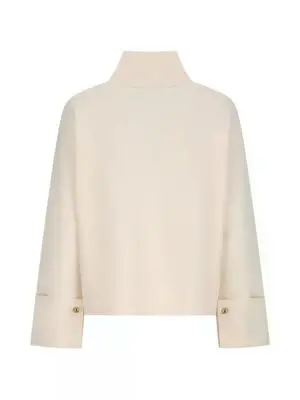 Max Mara Plava Zip-up Cardigan - Neutrals