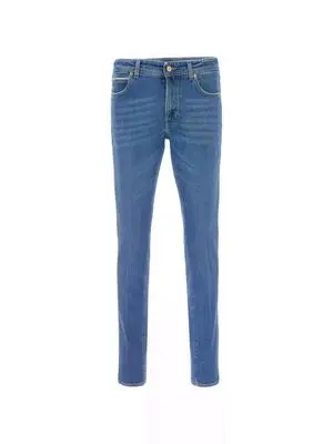 BRIGLIA 1949 Five-pocket Straight Leg Jeans