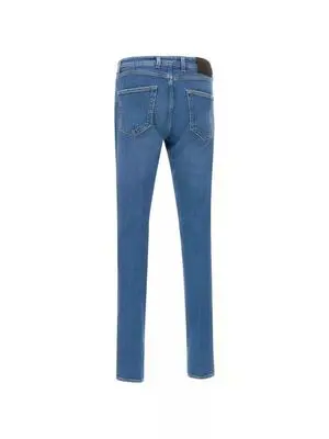 BRIGLIA 1949 Five-pocket Straight Leg Jeans