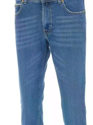 BRIGLIA 1949 Five-pocket Straight Leg Jeans
