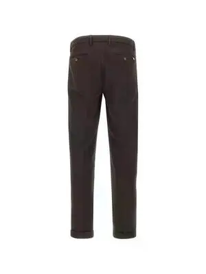 RE-HASH Mucha Pleated Turn-up Hem Chinos