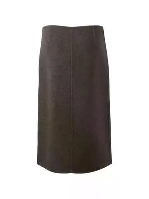 P.a.r.o.s.h Wool Midi Skirt