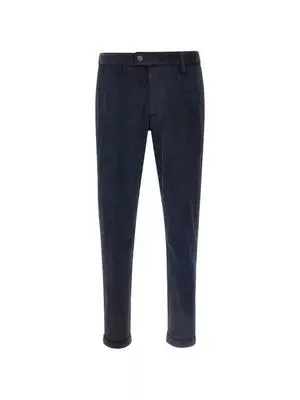RE-HASH Pleated Cotton Trousers