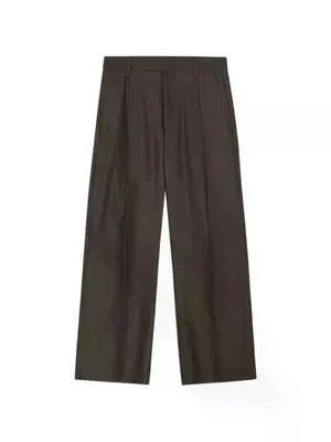 Nn07 Kay Pleated Trousers - Brown