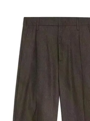 Nn07 Kay Pleated Trousers - Brown