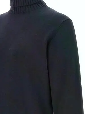 FILIPPO DE LAURENTIIS Knitted Roll-neck Sweater - Blue