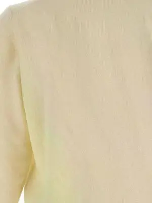 FILIPPO DE LAURENTIIS Crew-neck Ribbed Sweater - Neutrals