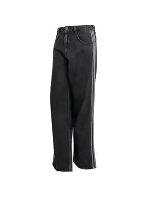 Adidas Firebird Striped Jeans - Black