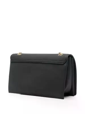 Moschino Logo-lettering Shoulder Bag - Black