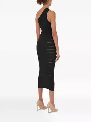 Wolford One-shoulder Slash Dress - Black