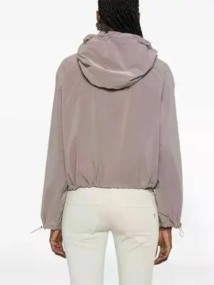 Emporio Armani Hooded Jacket With Flap Pockets